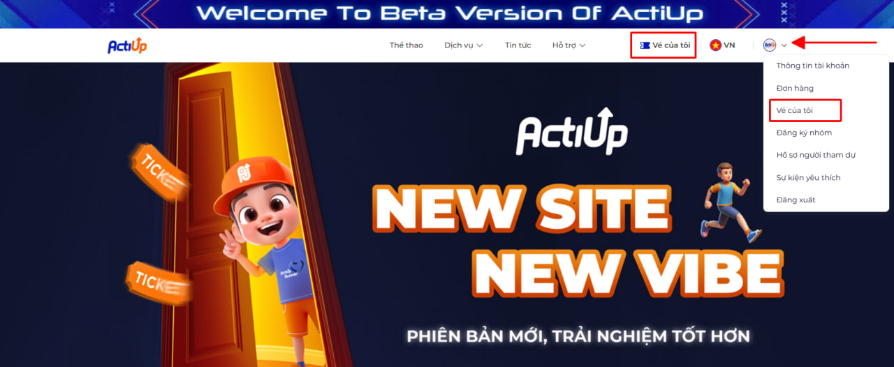 HƯỚNG DẪN THAY ĐỔI CỰ LY SAU KHI ĐĂNG KÝ THÀNH CÔNG | ActiUp