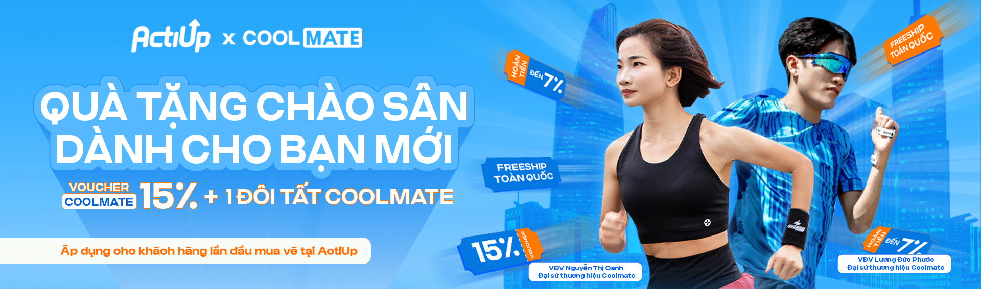 Mua bán vé chạy bộ, concert, hội thảo đáng tin cậy | ActiUp